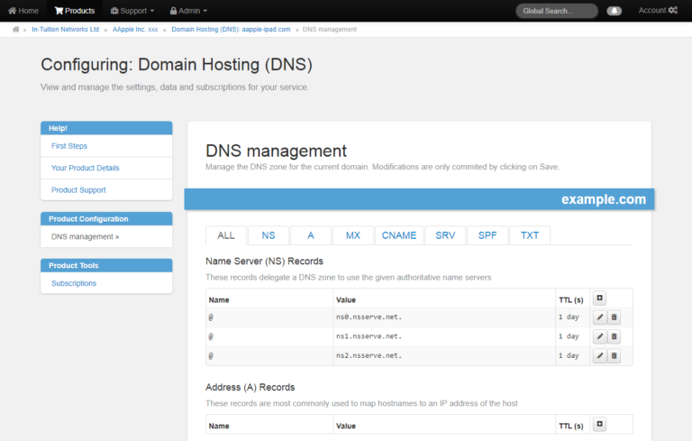 New Feature Release: Premium DNS Hosting | In-Tuition Cloud Services